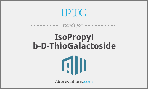 What does IPTG stand for?