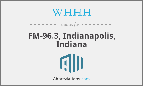 What does WHHH stand for?