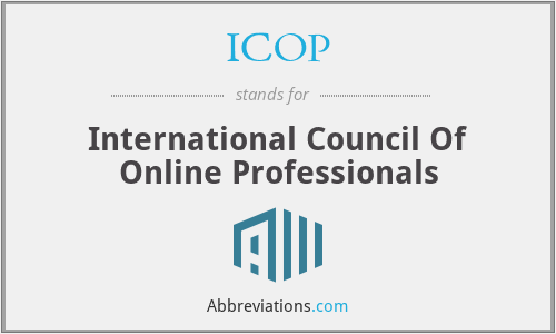 What does ICOP stand for?