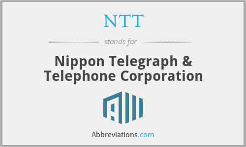 What does NTT stand for?