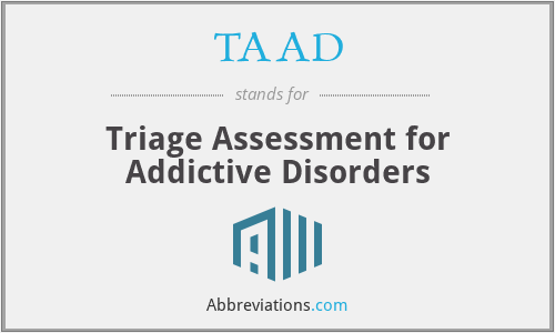 What does TAAD stand for?