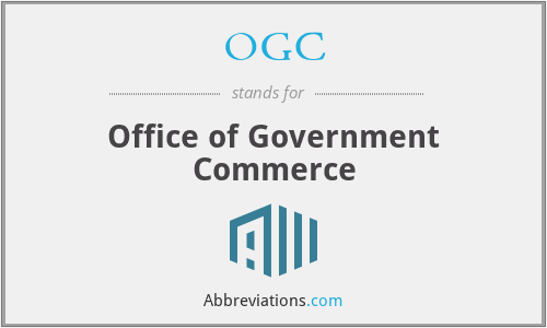 What does OGC stand for?
