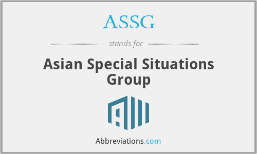 What does ASSG stand for?