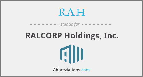 What does RAH stand for?