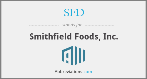 What does SFD stand for?