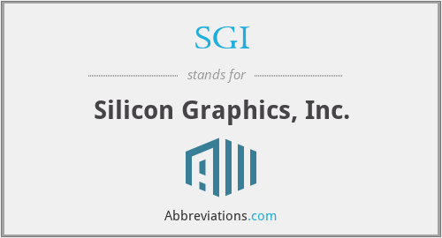 What does SGI stand for?