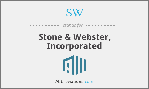 What does SW stand for?