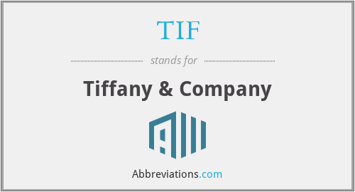 What does TIF stand for?