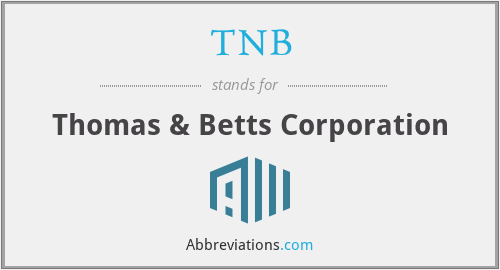What does TNB stand for?