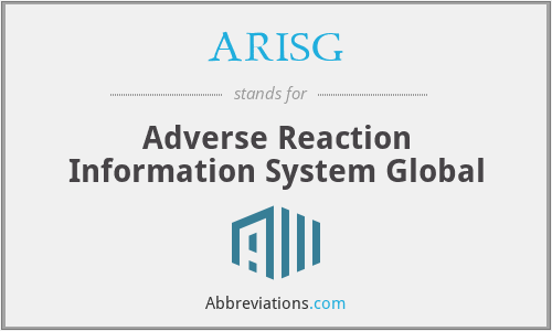 What does ARISG stand for?