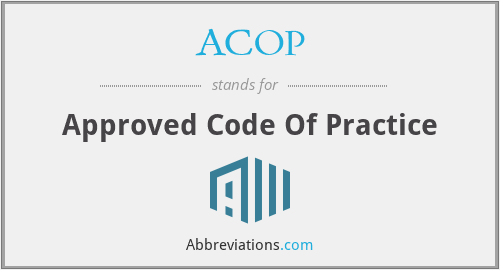 What does ACOP stand for?