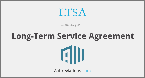 What does LTSA stand for?