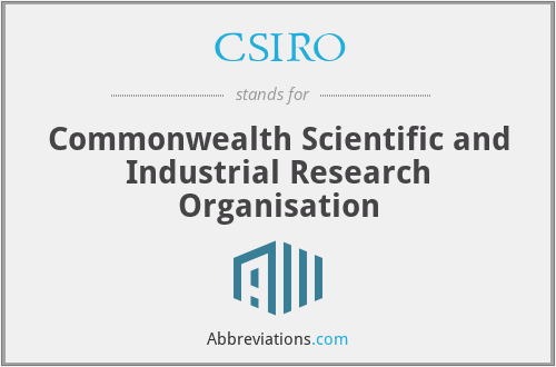 What does CSIRO stand for?