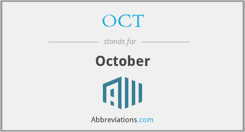 What does OCT stand for?