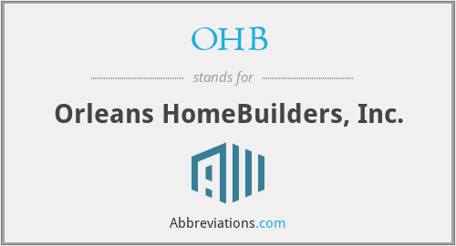 What does OHB stand for?