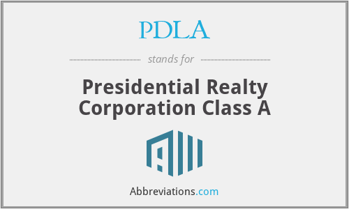 What does PDLA stand for?