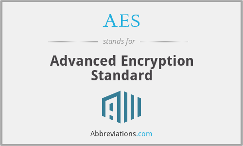 What does AES stand for?