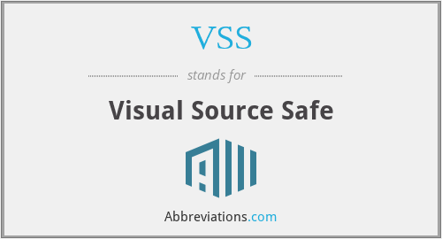 VSS - Visual Source Safe