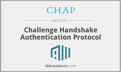 What does CHAP stand for?