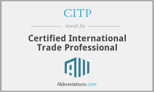 What does CITP stand for?