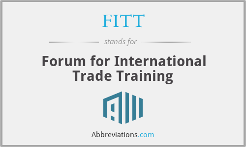 What does FITT stand for?