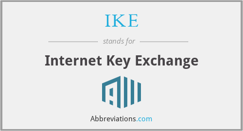 What does IKE stand for?