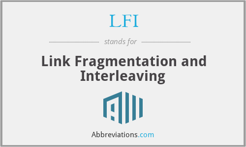 What does LFI stand for?