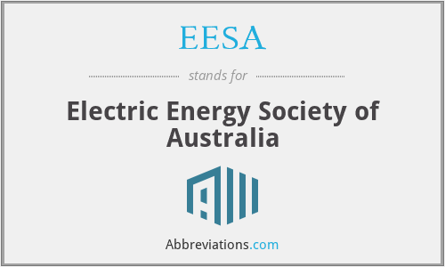 What does EESA stand for?