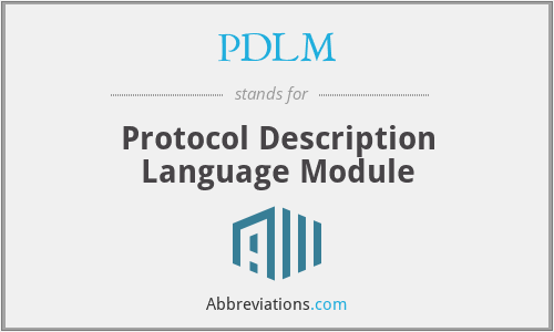 What does PDLM stand for?