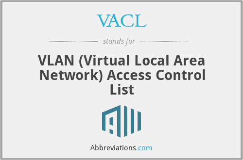 VACL - VLAN (Virtual Local Area Network) Access Control List