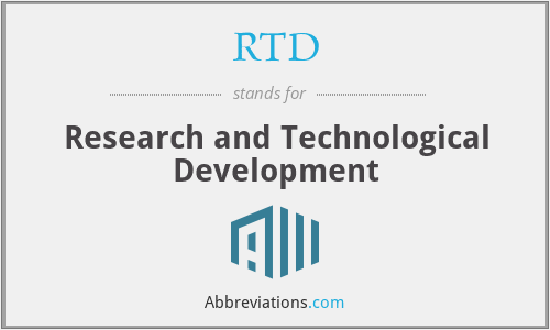 What does RTD stand for?