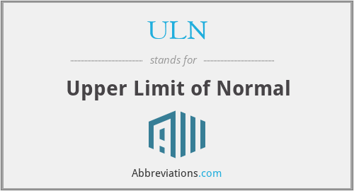 What does ULN stand for?