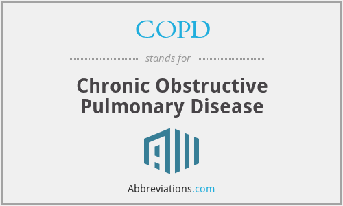 What does COPD stand for?