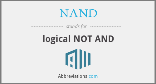 What does NAND stand for?