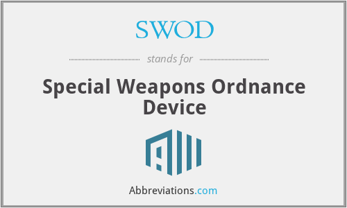 What does SWOD stand for?
