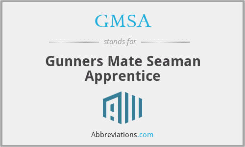 What does GMSA stand for?