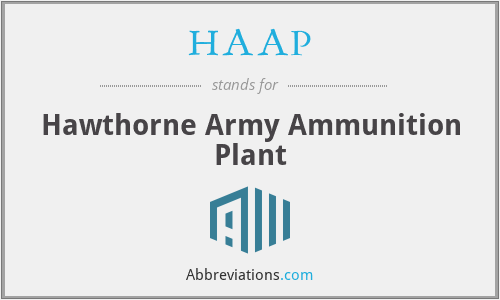 What does HAAP stand for?