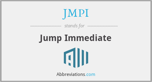 What does JMPI stand for?
