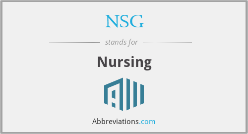 What does NSG stand for?