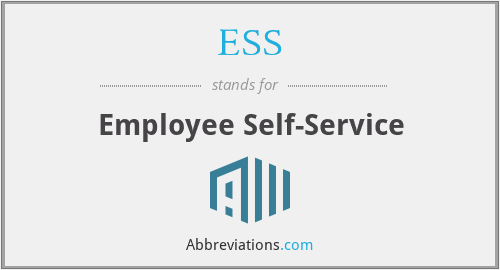 What does ESS stand for?