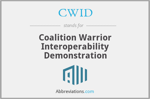 What does CWID stand for?