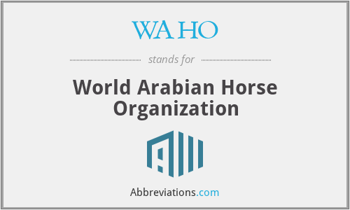 What does WAHO stand for?