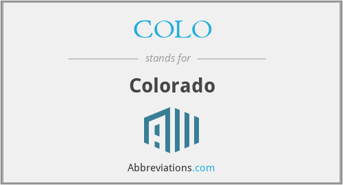 What does COLO stand for?