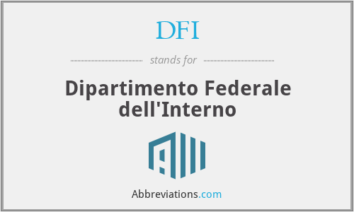 What does DFI stand for?