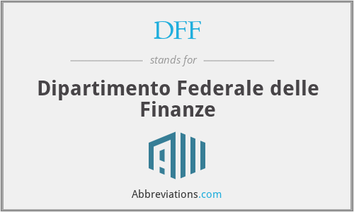 What does DFF stand for?