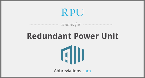 What does RPU stand for?