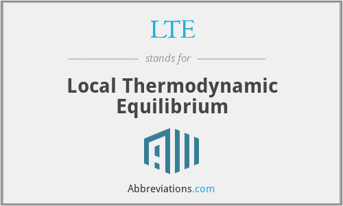 What does LTE stand for?