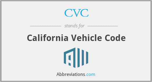What does CVC stand for?