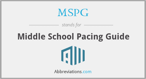 What does MSPG stand for?