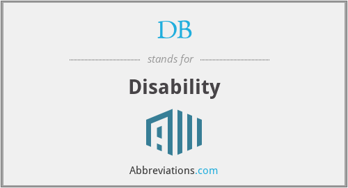 What is the abbreviation for Disability?